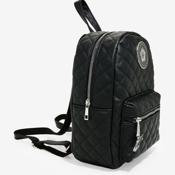 Hot Topic | Bags | Supernatural End Of The Road Quilted Mini Backpack ...